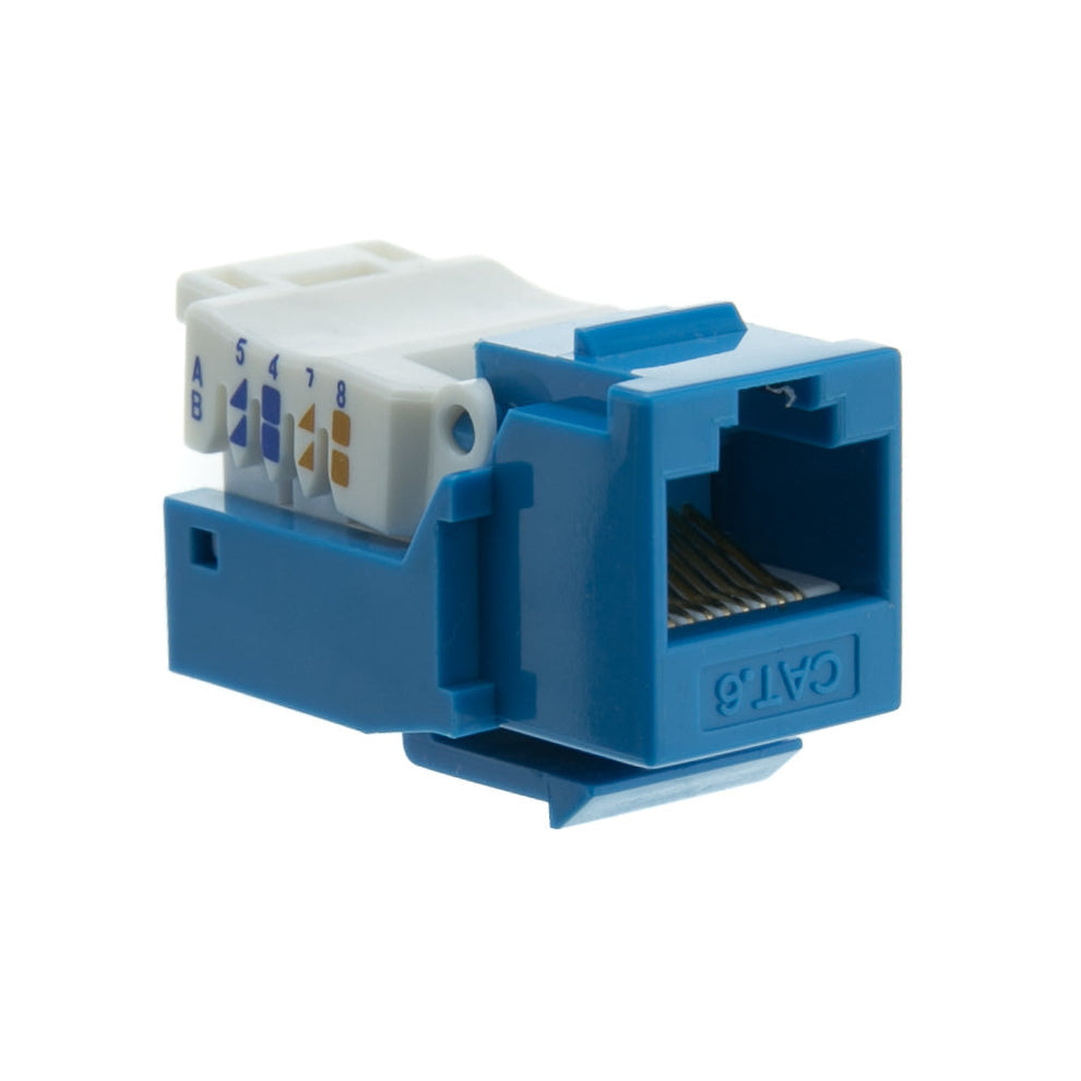 Jack RJ45 CAT6A Newlink / Certificado UL / Color Azul. – Techpro Honduras