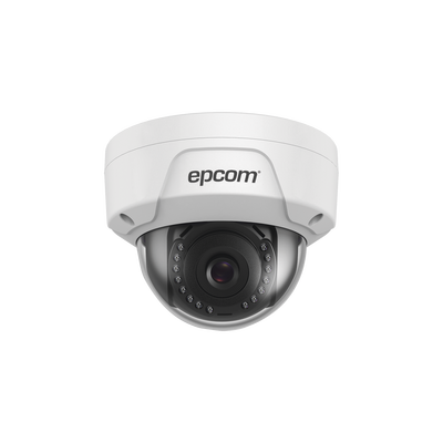 Cámara Epcom IP Mini Domo 4MP / IP67 / POE / Metal. – Techpro Honduras